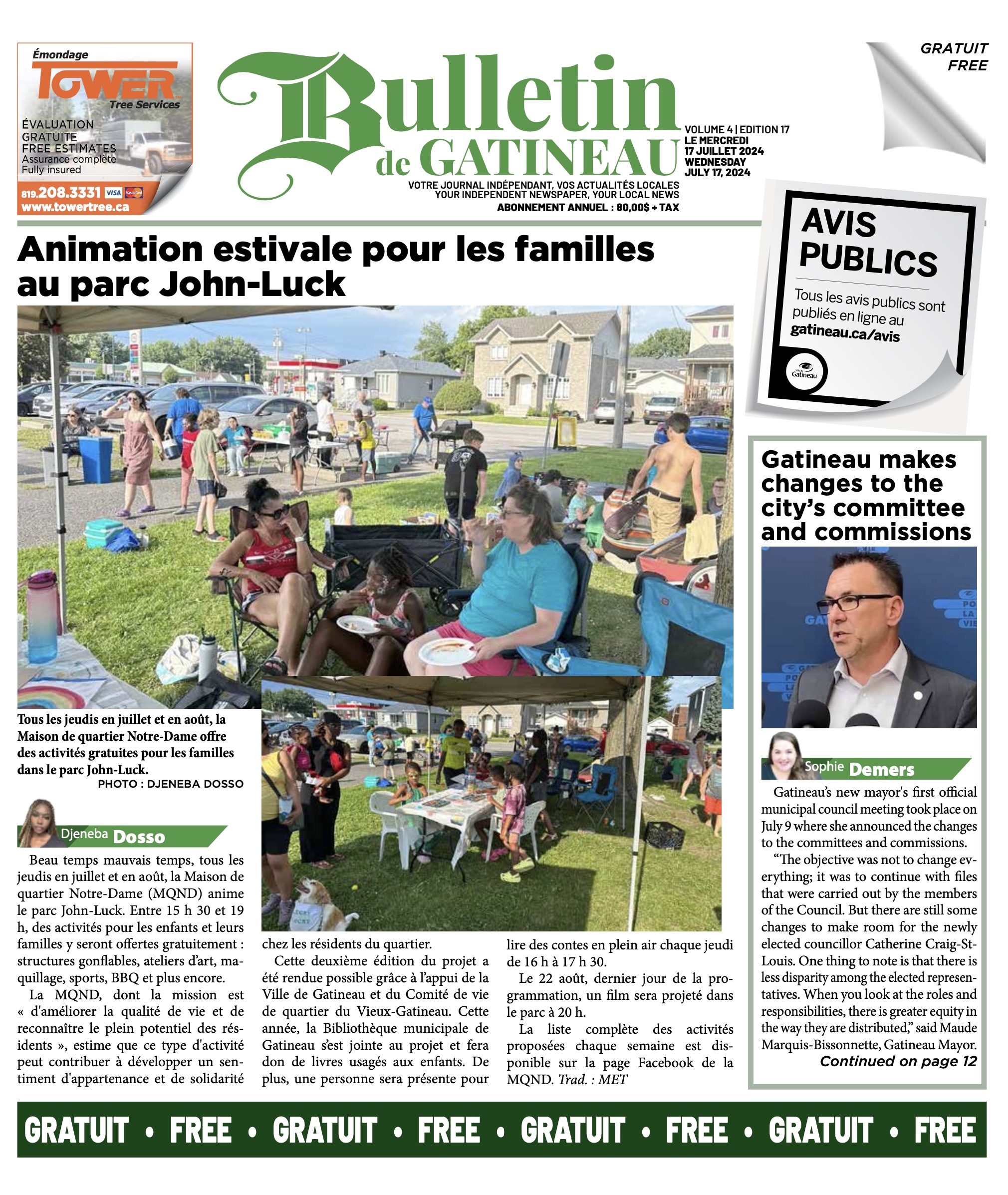 Bulletin Gatineau